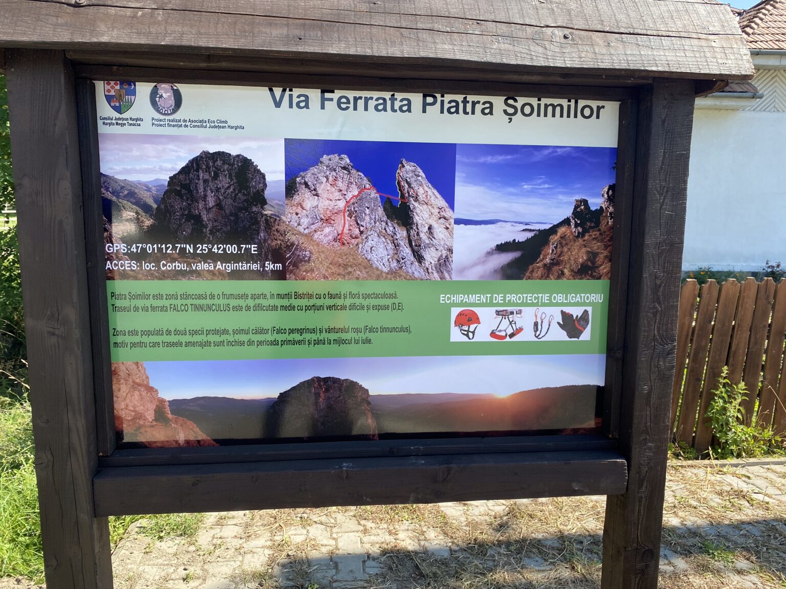 Via Ferrata “Piatra Șoimilor” – Corbu, Harghita (3 routes: B/C, D, E ...