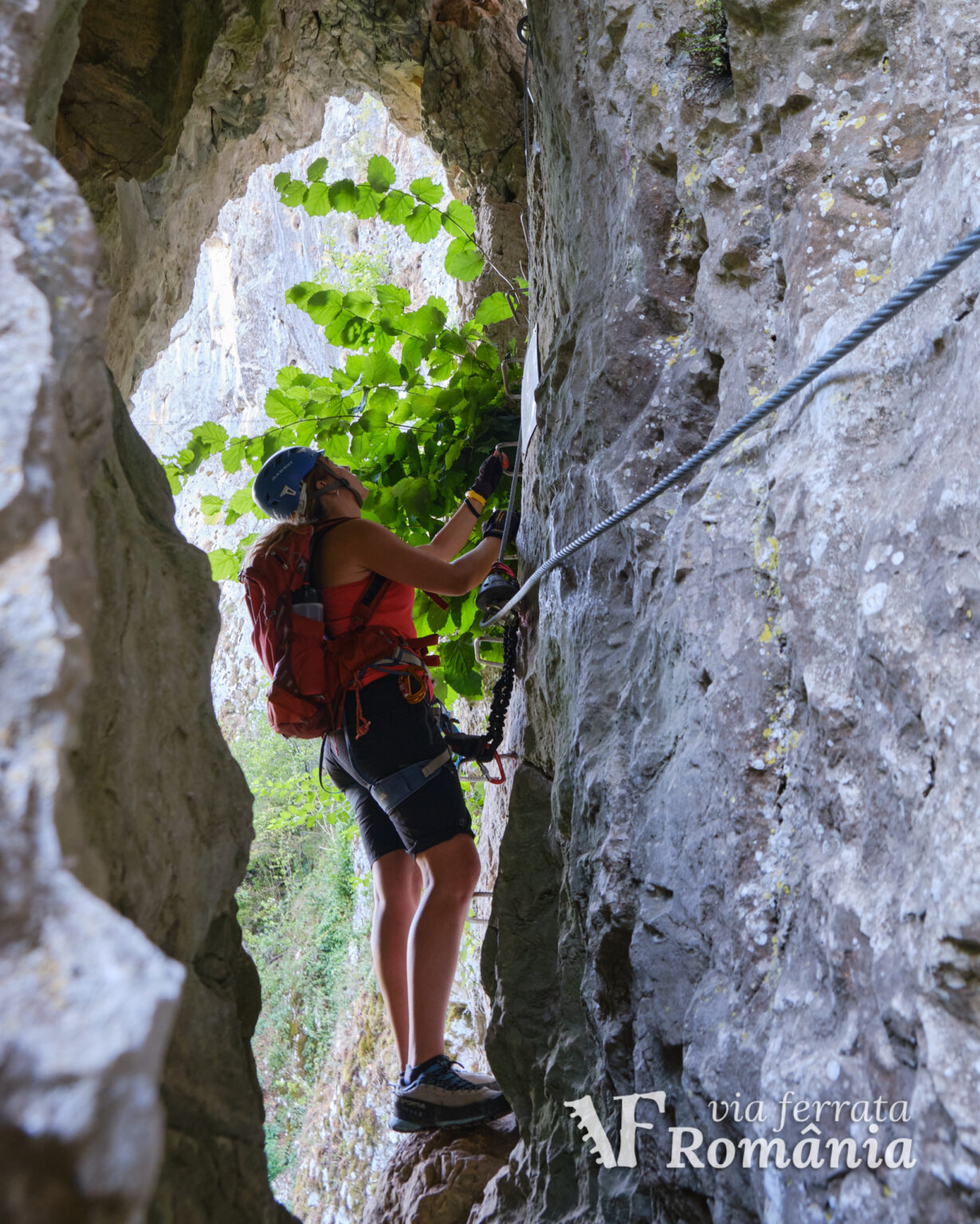 Via Ferrata din Cheile Cutilor – comuna Rosia, jud. Bihor (B/C) – Via ...